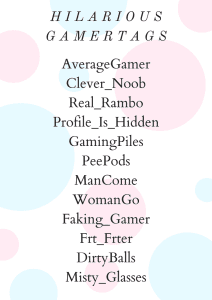 1000+ Funny Gamertags That Are Super Hilarious (Feb 2024)