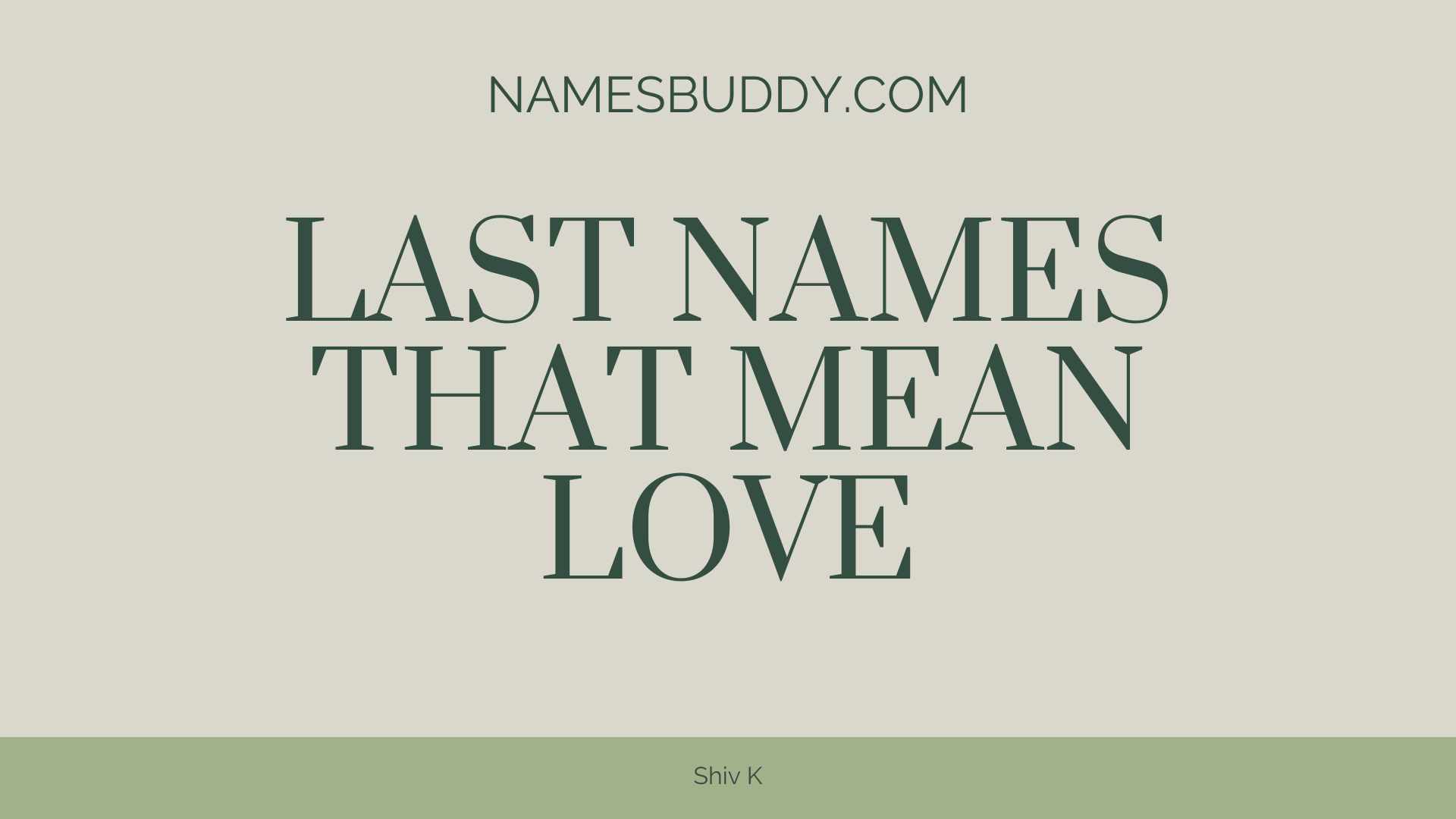 25 Last Names That Mean Water NamesBuddy