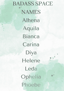 70 Badass Space Names for Girls And Boys - NamesBuddy