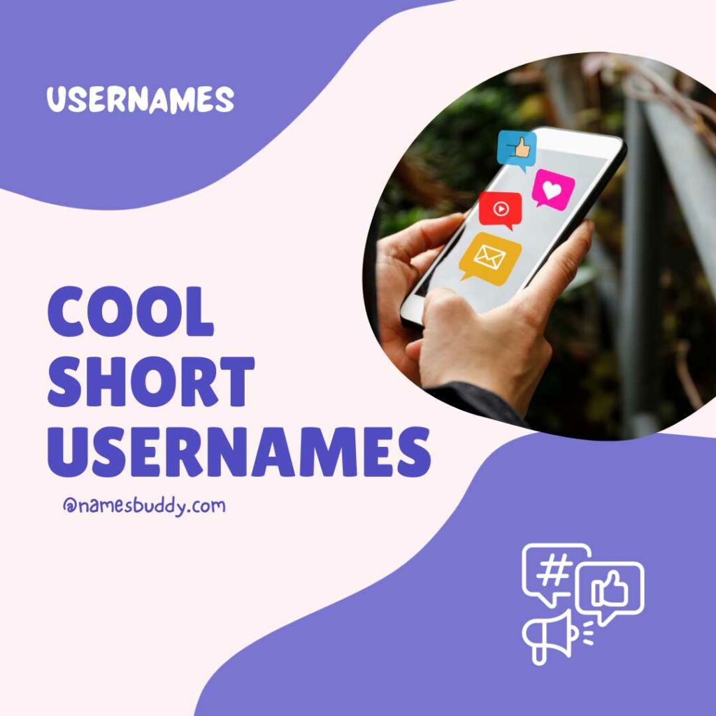 200 Cool Short Usernames Collection NamesBuddy
