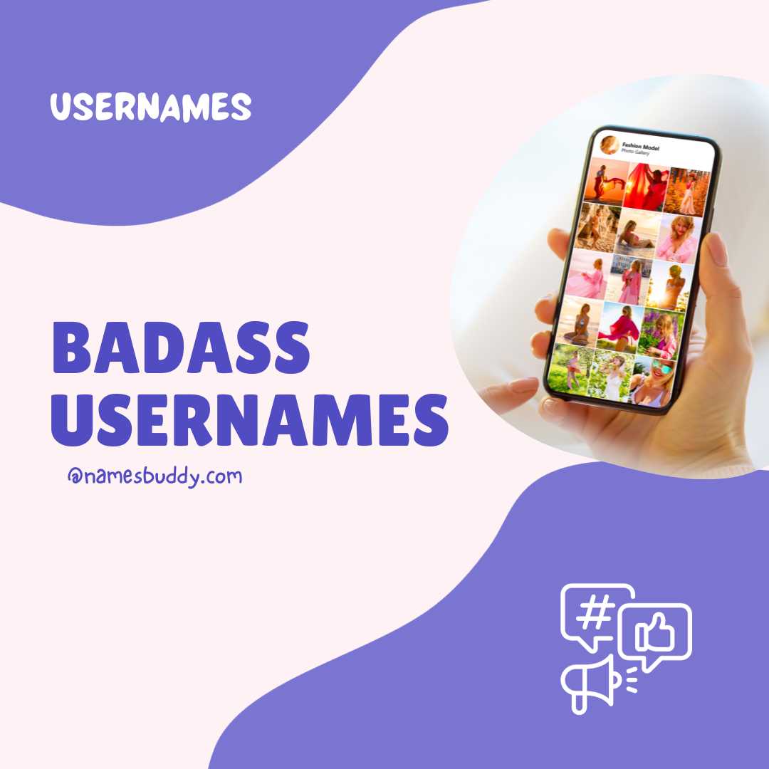 270+ Best Badass Usernames List 2024 - NamesBuddy