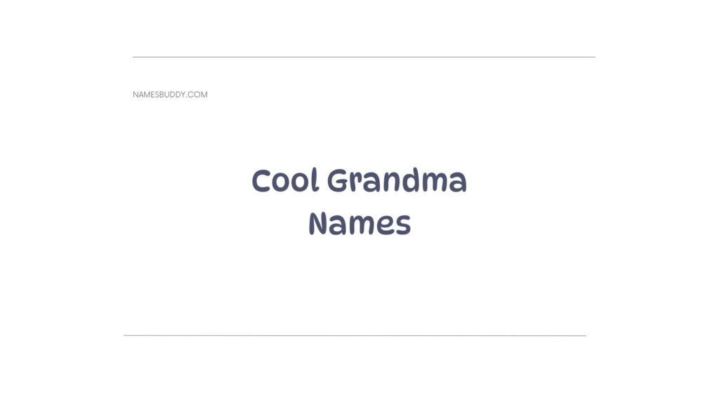 90+ Italian Grandma Names