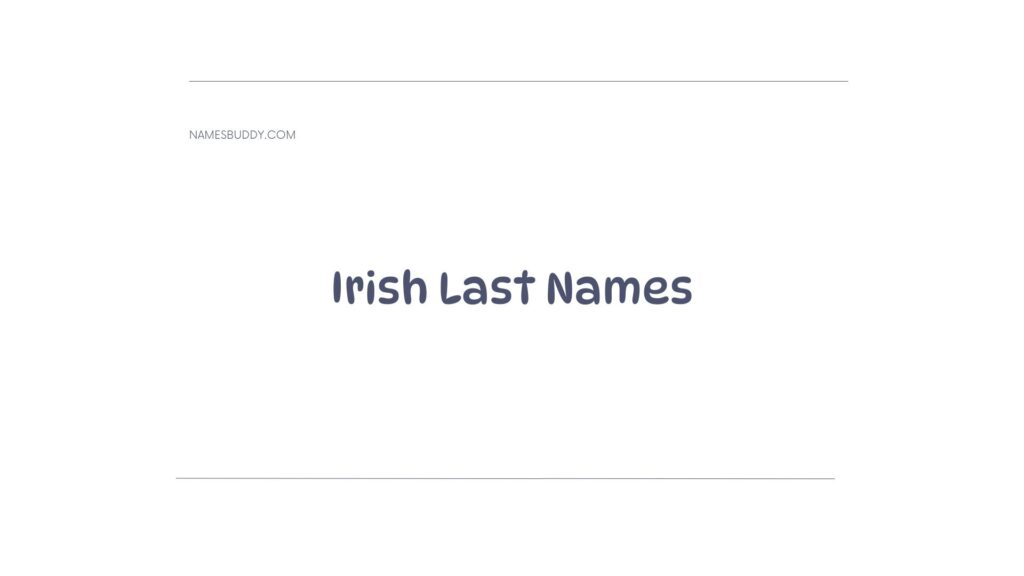 100 Cool European Last Names