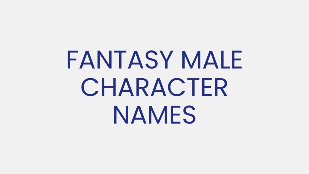 100 Female Fantasy Character Names