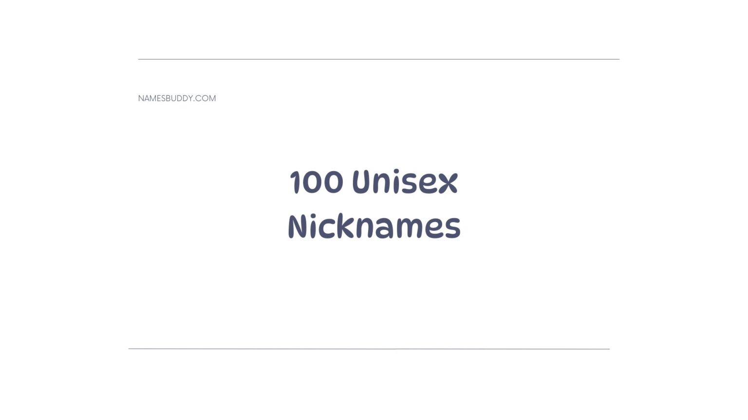 100 Cool Nicknames For Short People