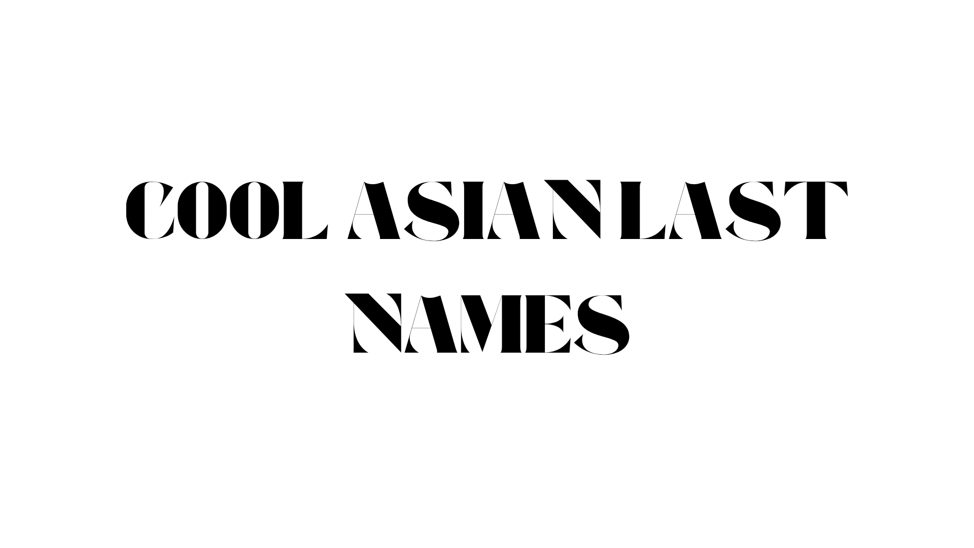 100 Popular English Last Names