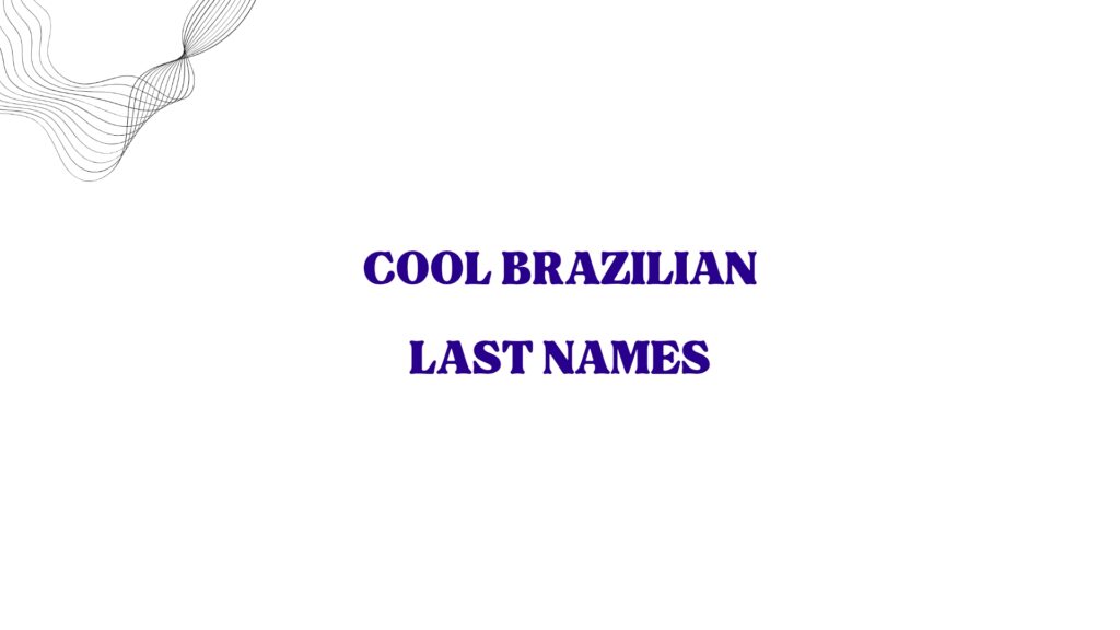 100 Unique Weird Last Names