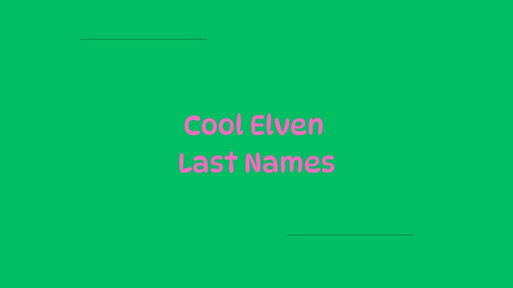 100 Unique Weird Last Names