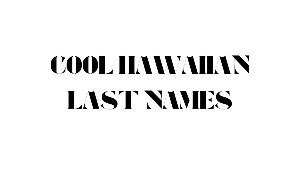 100 Classy Last Names