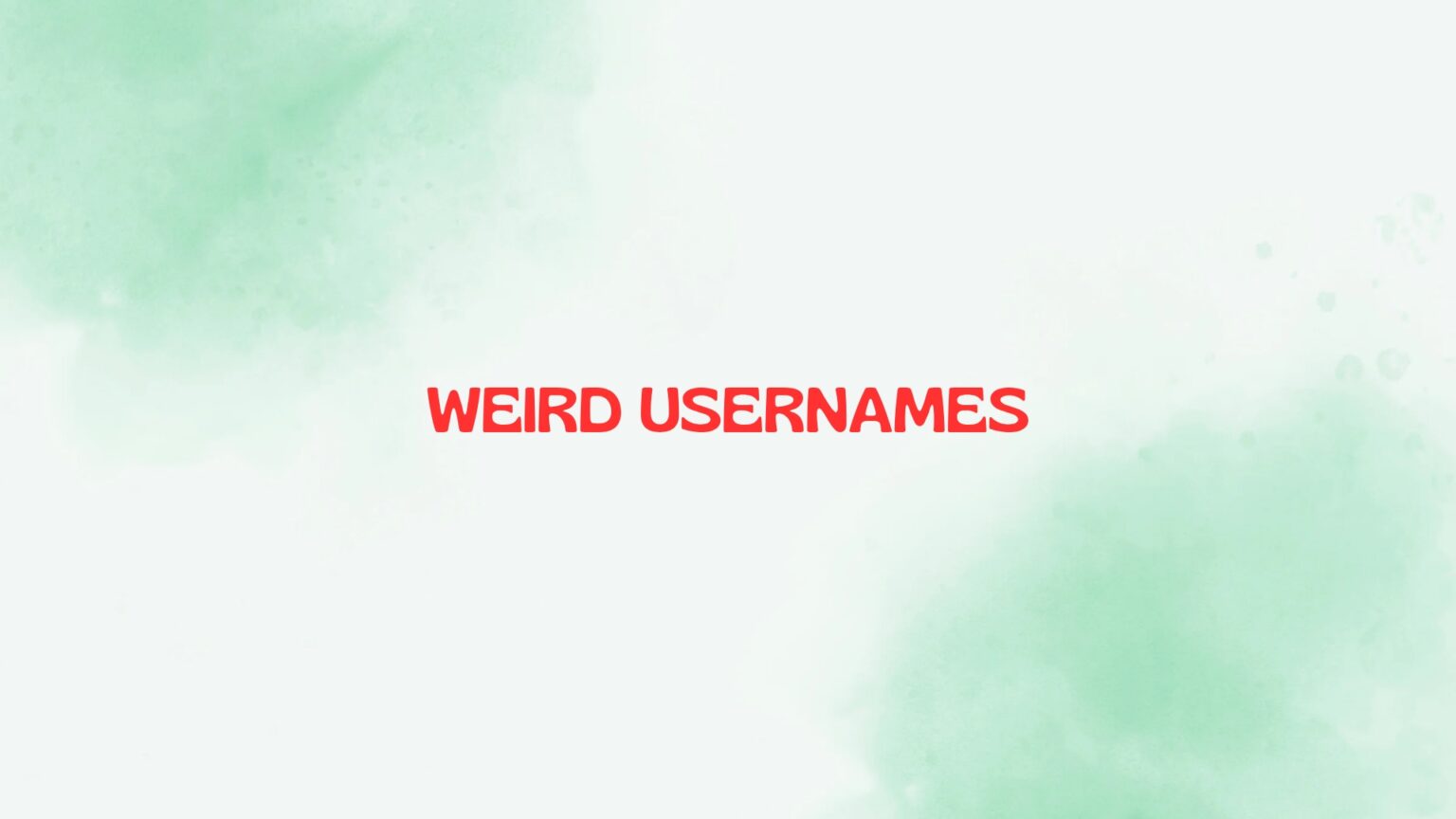 100+ Scary Usernames Collection | Creepy Usernames