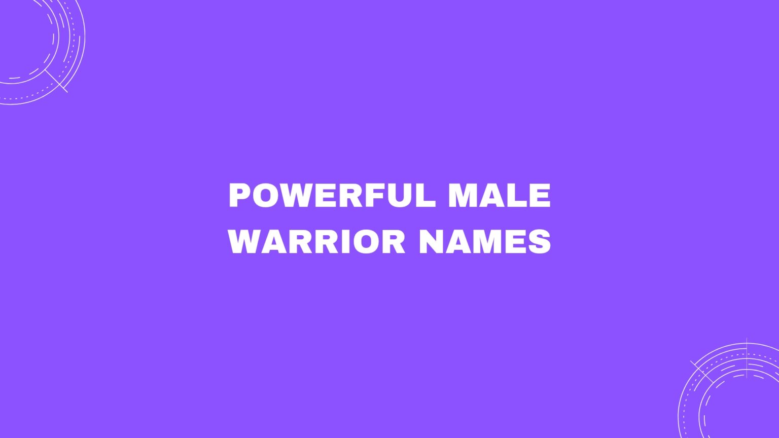 100 Unique Rebellious Character Names