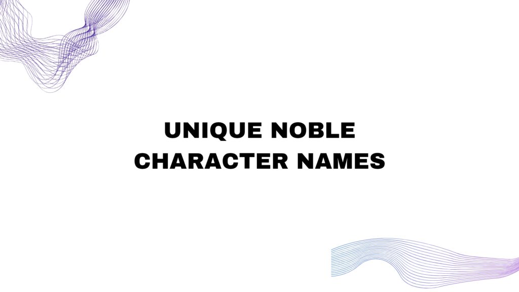 250 Cool Character Names With Meanings - NamesBuddy
