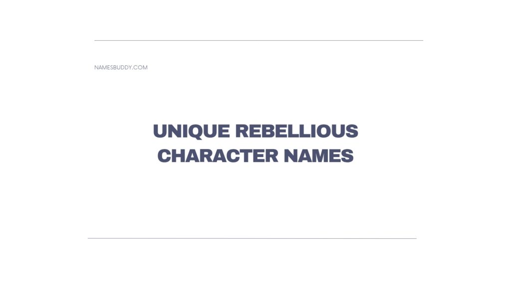 100 Unique Royal And Regal Names For Characters