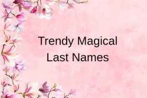100 Cute Last Names