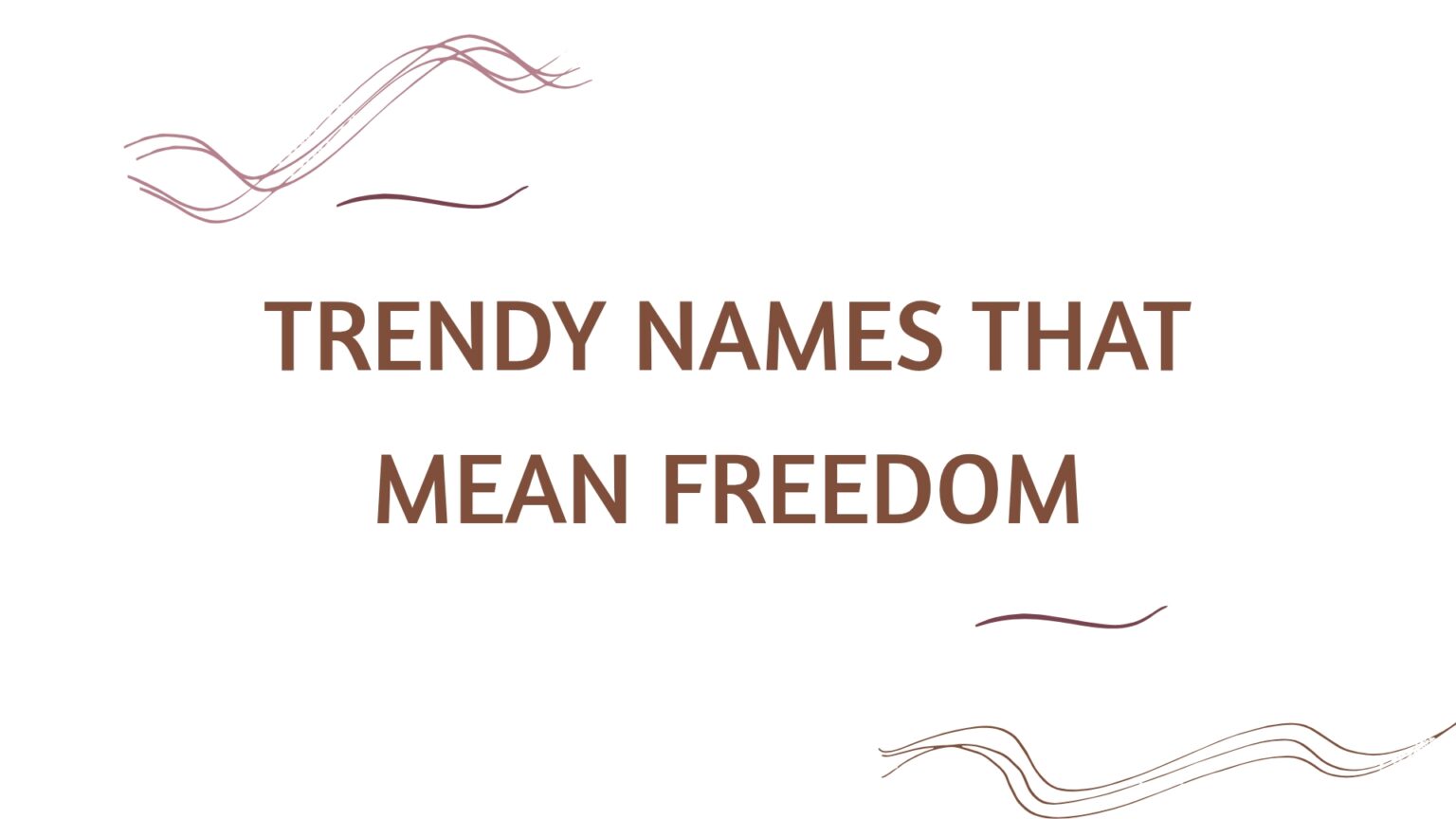 100 Trendy Names That Mean Cursed