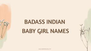 100 Badass Japanese Baby Girl Names