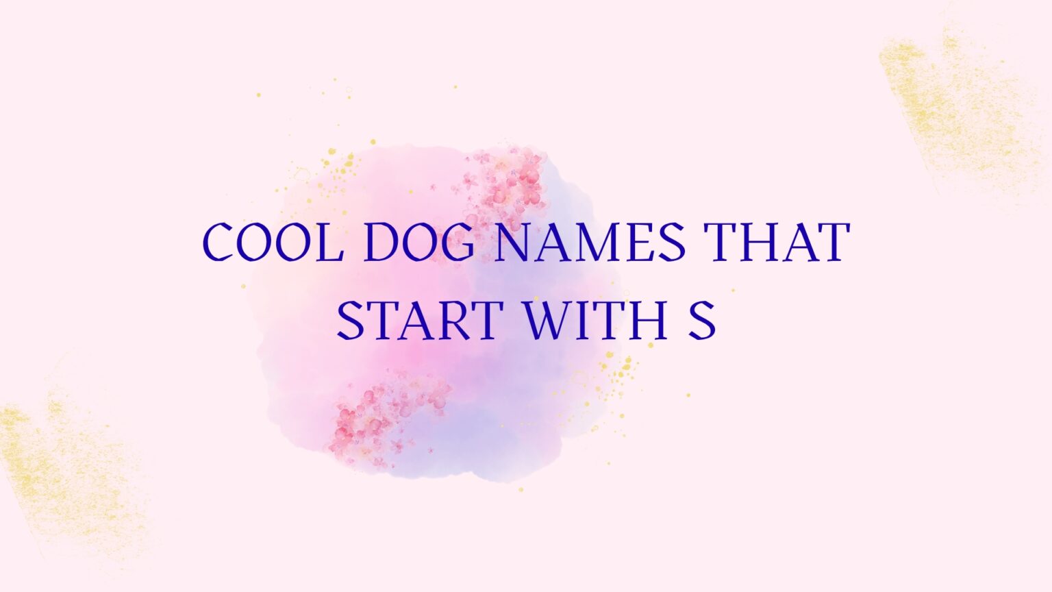 100 Popular Dog Names