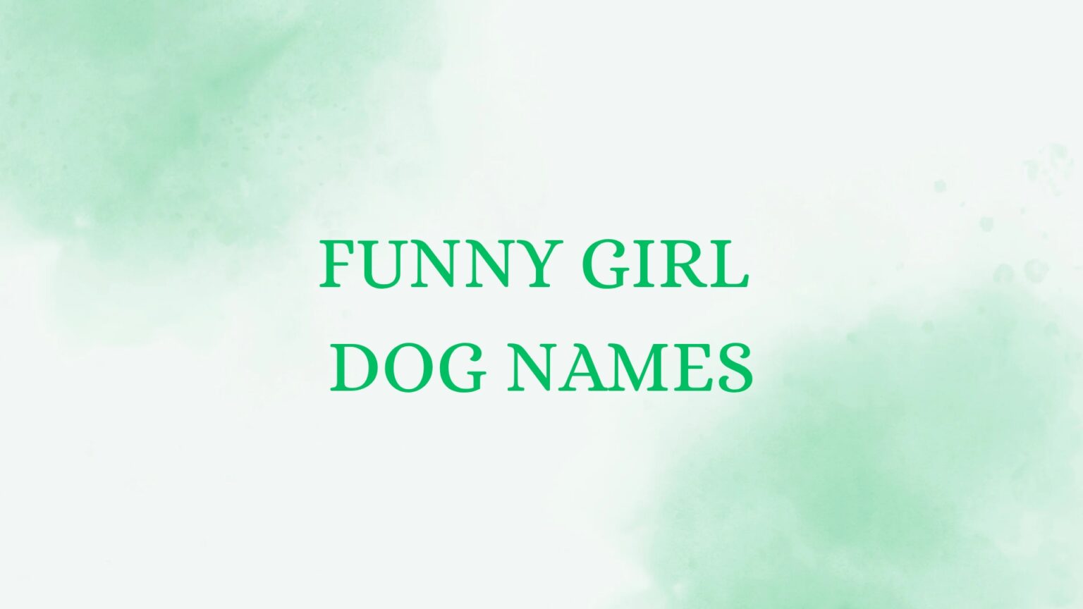 100 Artsy Dog Names